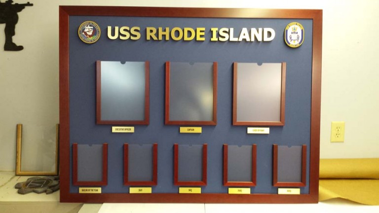 Military Display King Signs